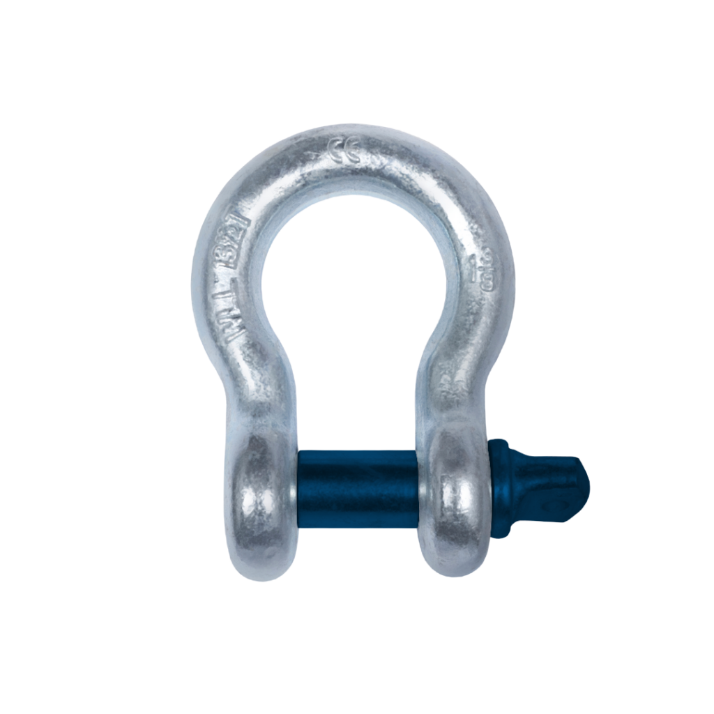 Shackles in a wide range of sizes and types - Katradis Marine Ropes