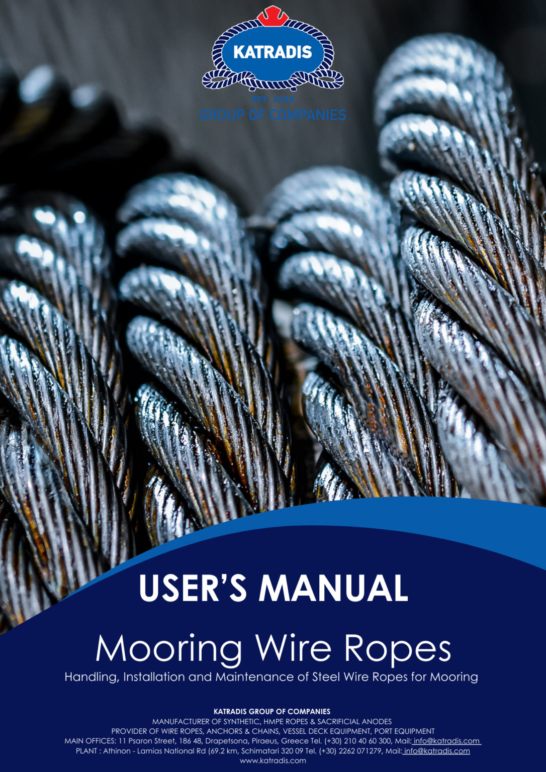Catalogues, Manuals & Documentation - Katradis Marine Ropes